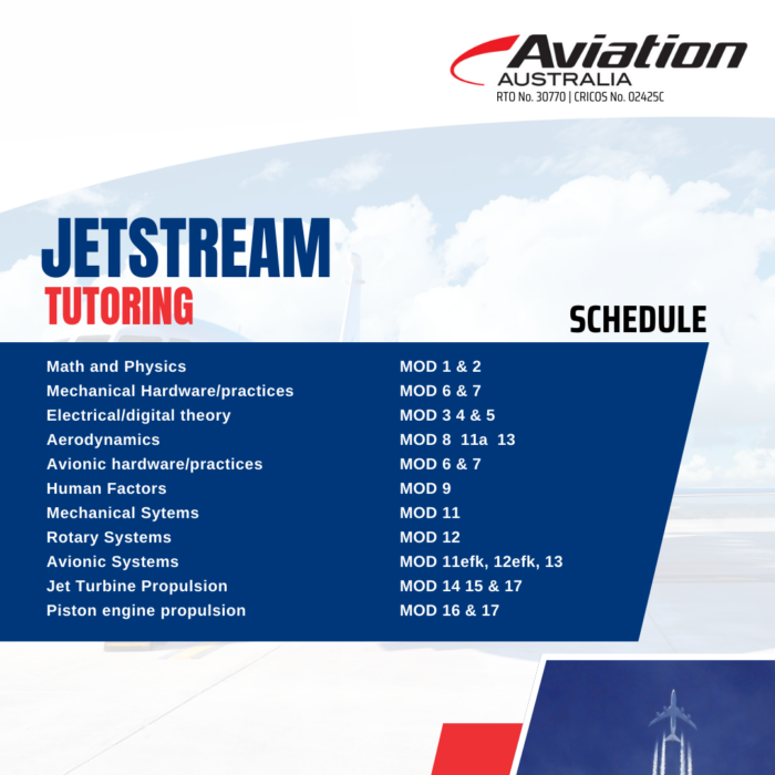Jetstream Tutoring | Aviation Australia